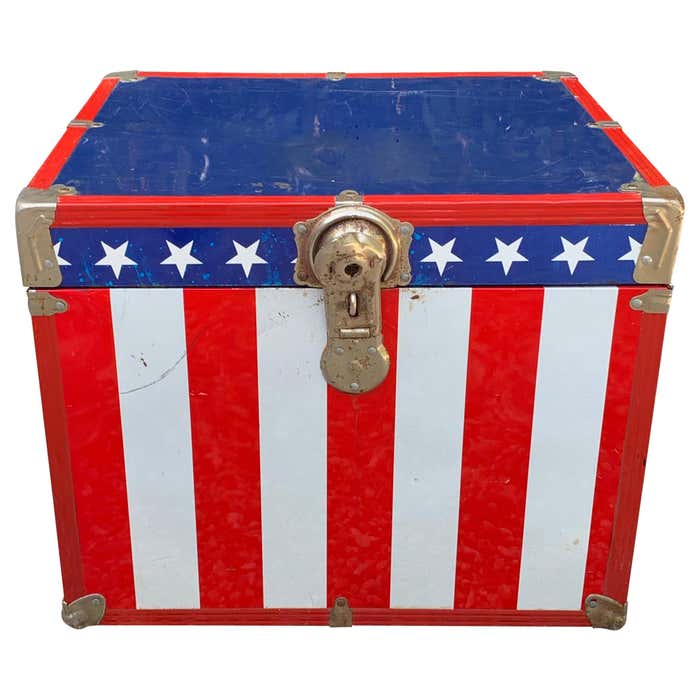 Metal, 1970s Stars and Stripes Roadie Box – DarrenRansdellDesign